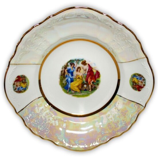 Салатник Bernadotte "Мадонна, перламутр" 23 см, круглый (P1750682JQZL053993)