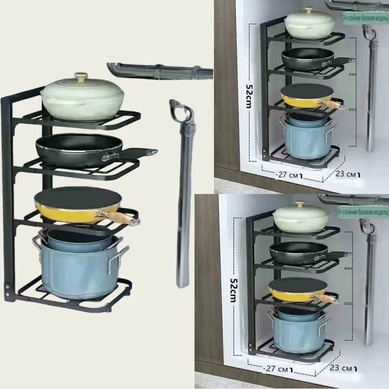 Полка, 23х27х52 см, 1 шт.