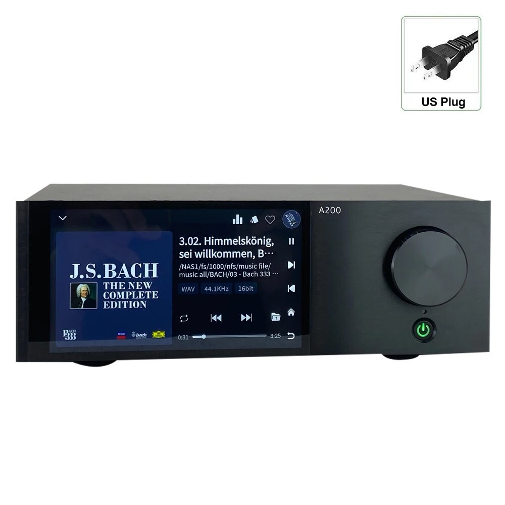 VOVOFOX A200 Настольный цифровой аудиоплеер US Plug