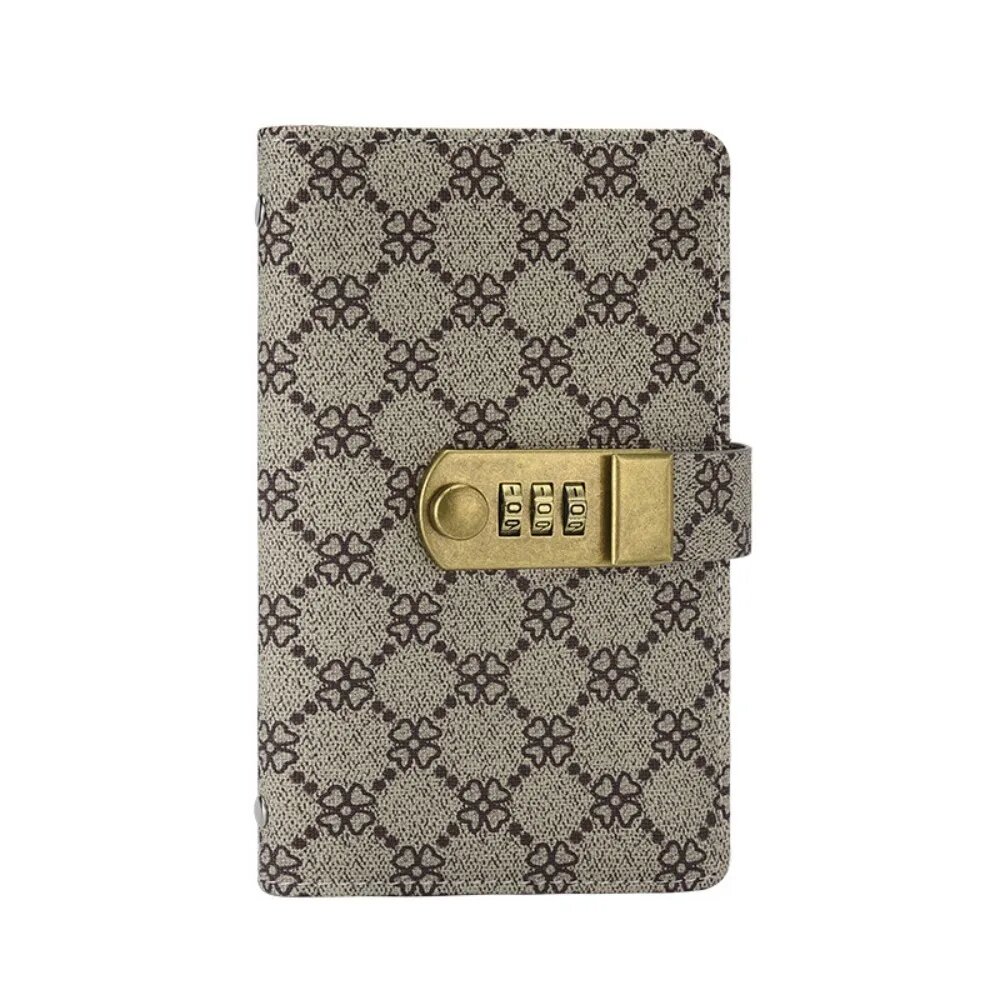 Книга для экономии денег с паролем Бежевый, White