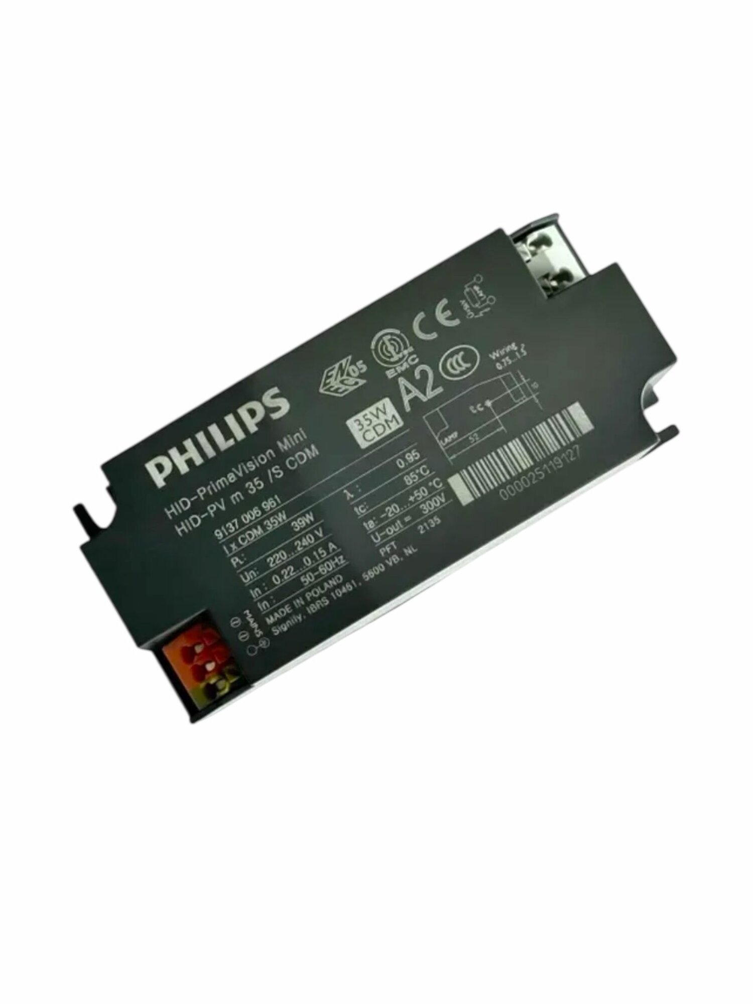 ЭПРА Philips HID-PrimaVision Mini HID-PV m 35/S CDM