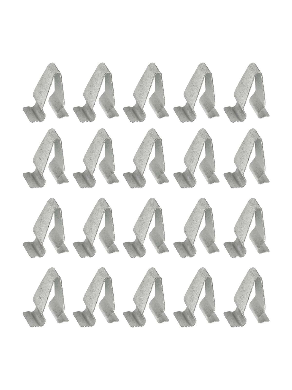 20шт Сменных зажимов для дверных порогов, крепежа панели порога 4B0867276A для автомобиля