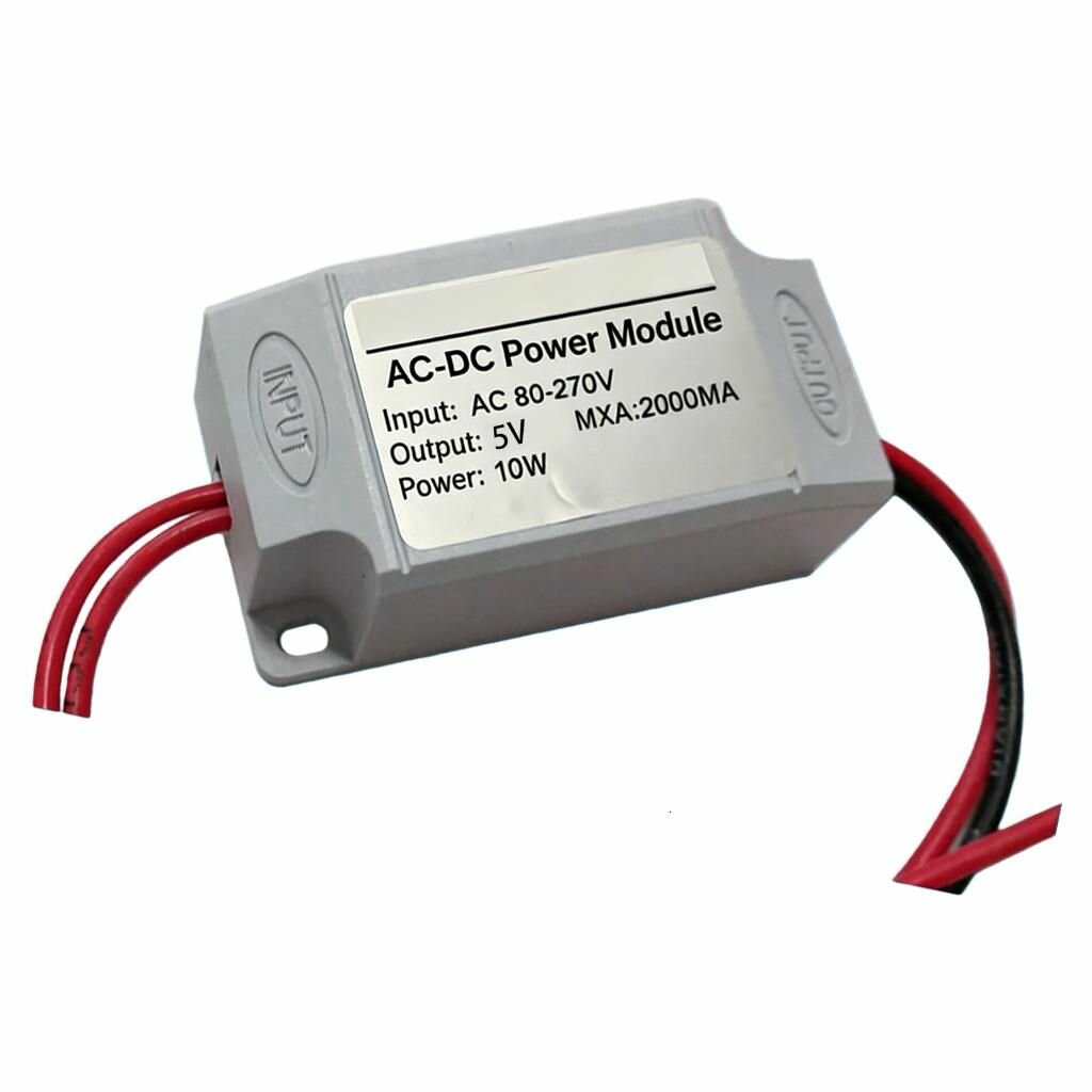 Трансформатор 5V2000mA10W понижающего модуля освещения светодиодного привода переменного тока постоянного