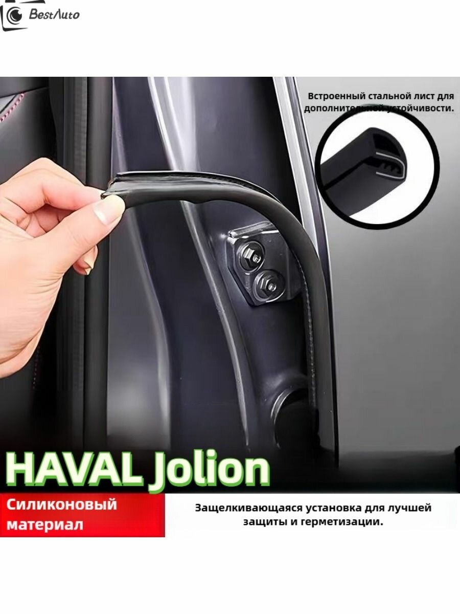 Уплотнитель двери автомобиля HAVAL Jolion — автомобильный уплотнитель для дверных зазоров, аксессуары и замена
