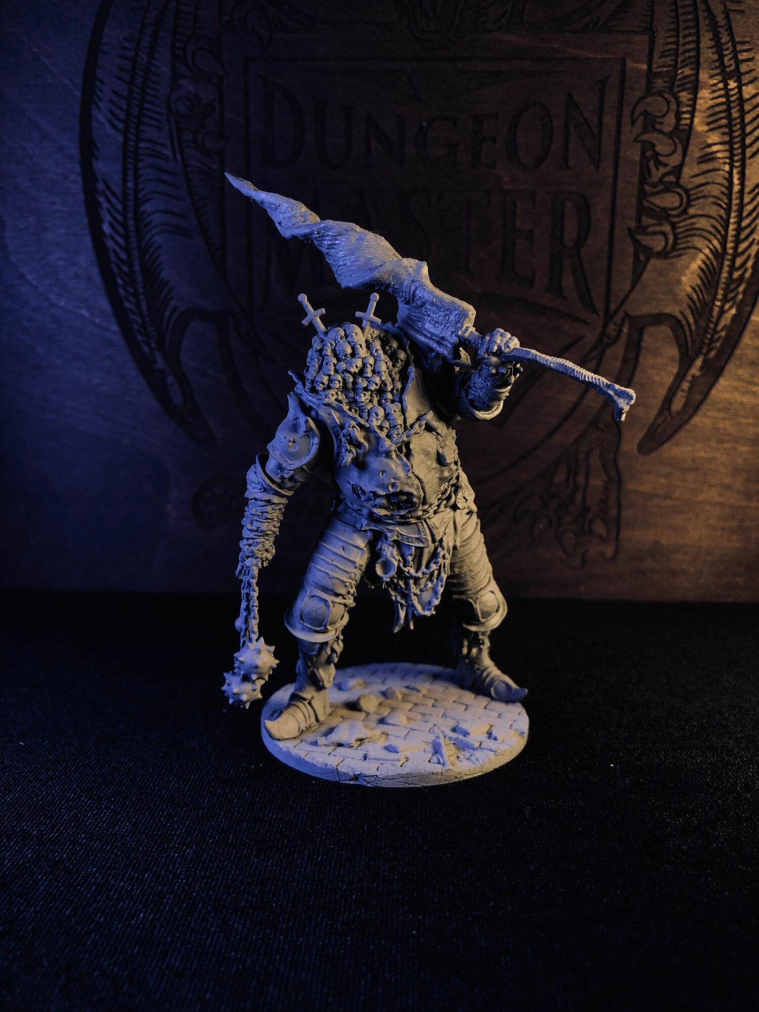 Нежить, огромный кадавр - Миниатюра для настольных игр DnD, ДнД, Dungeons & Dragons, Pathfinder.