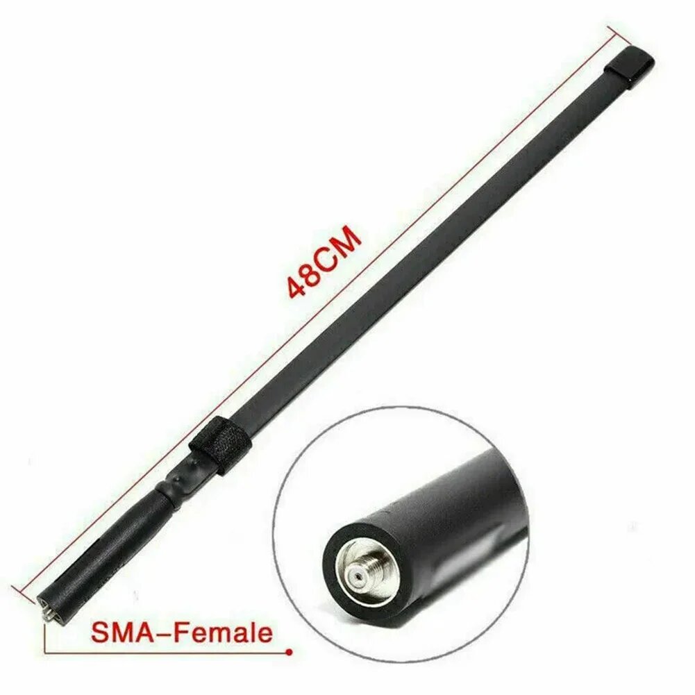 Складная антенна Baofeng SMA 5,0 дБи для радиостанций 18.5 inch