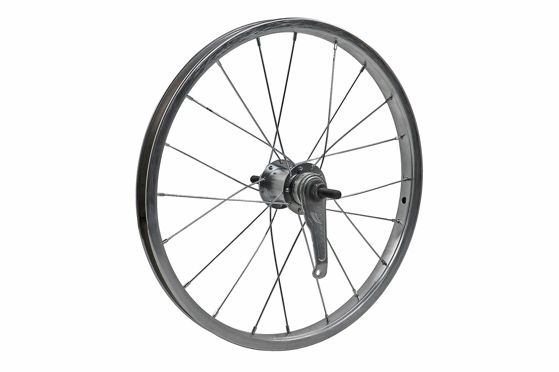 Обод 18" задний (хром) в сборе с втулк.