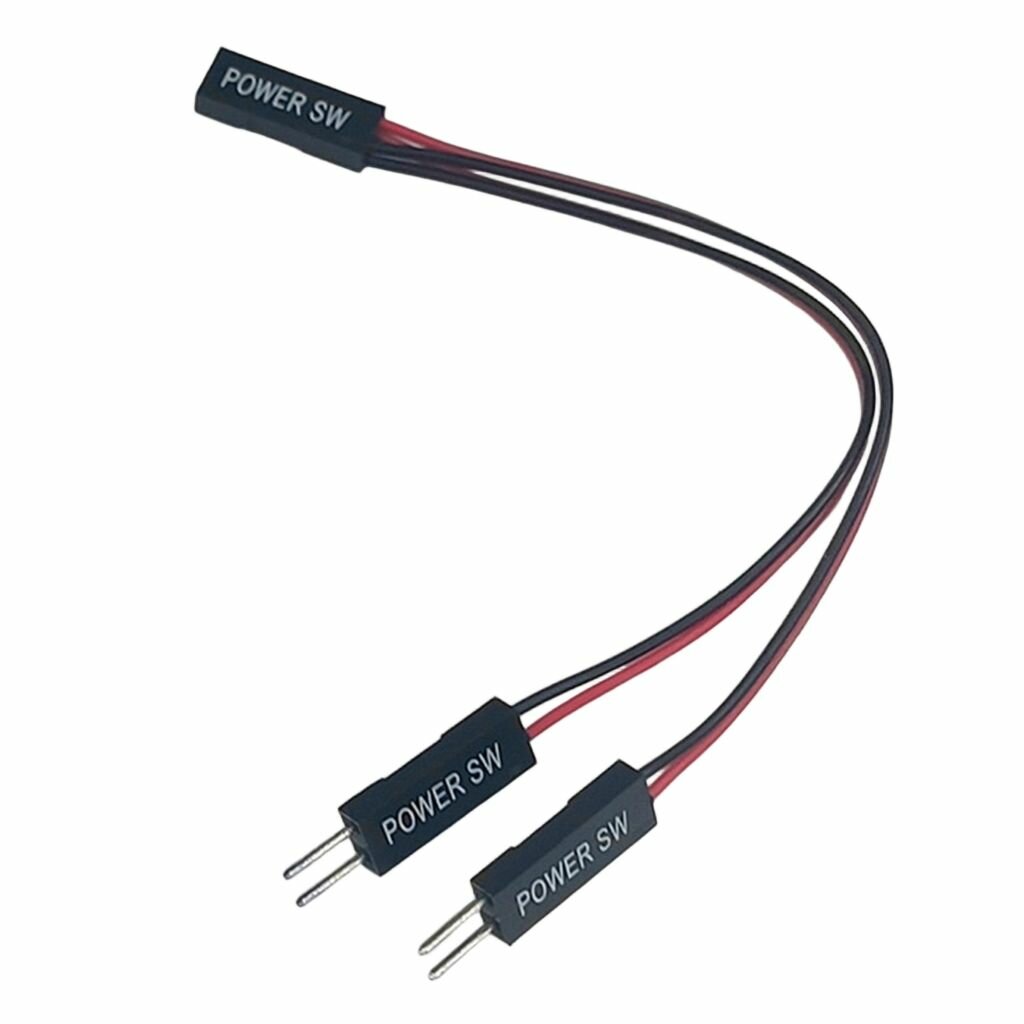 1 материнская плата, одна точка и два провода при загрузке