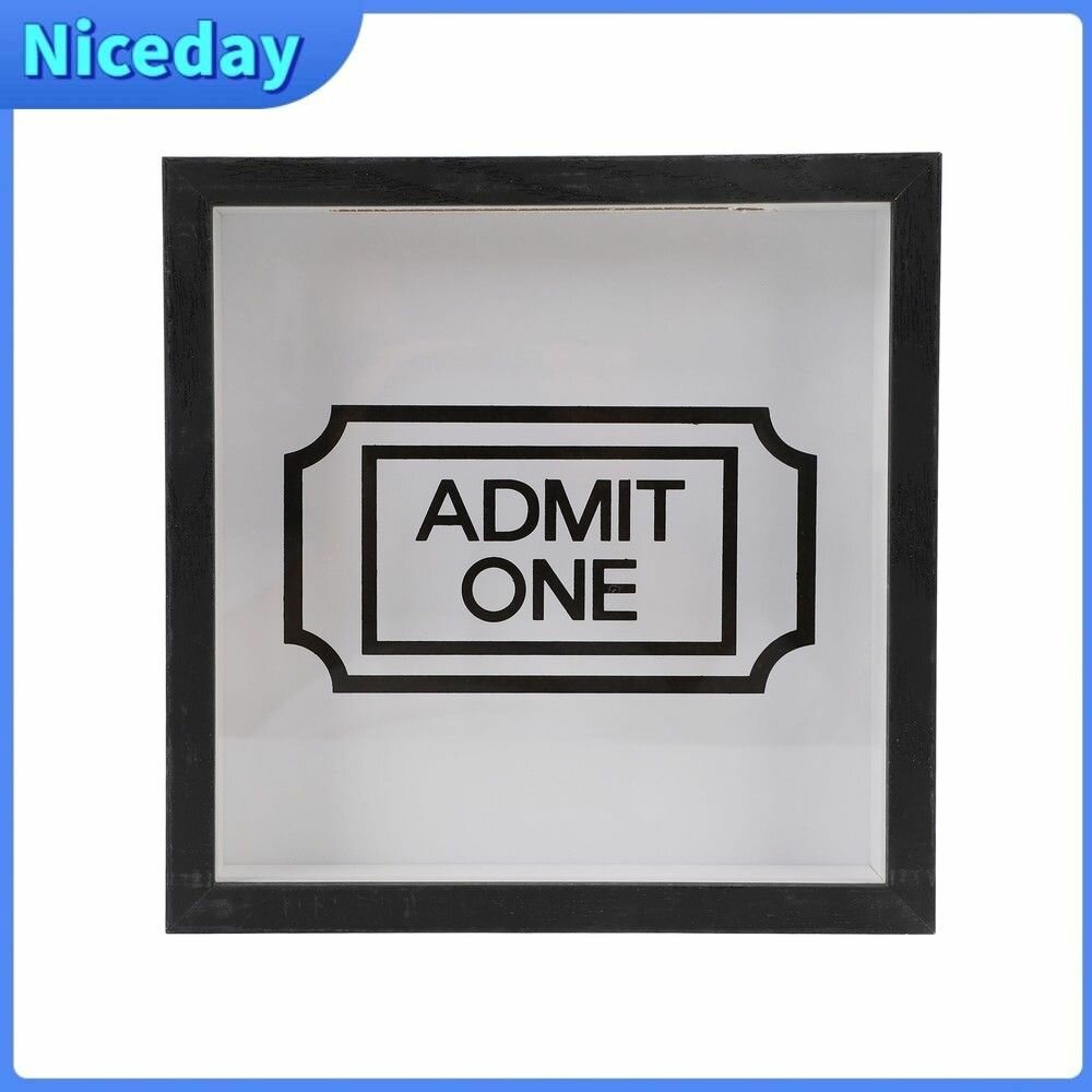 Приключенческая архивная коробка, черная рамка, держатель билета, для хранения дорожных воспоминаний.