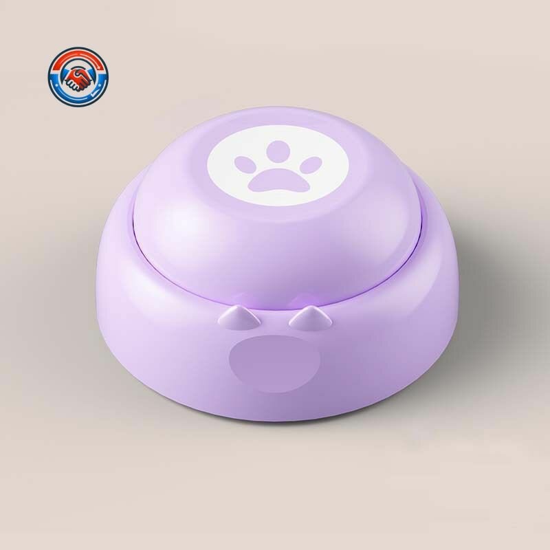 Говорящие кнопки для собак и кошек, набор из 4 штук с ушками, тренажер для обучения животных, запись голоса до 20 секунд, премиальные коммуникаторы для питомцев, стильный аксессуар для дома