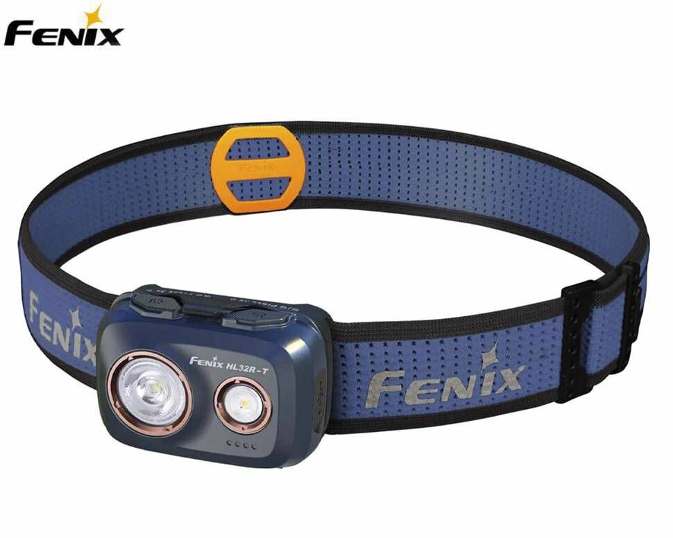 Налобный фонарь Fenix HL32R-T Blue, Li-po 1900 mAh, 132 метра, 800 люмен (Комплект)