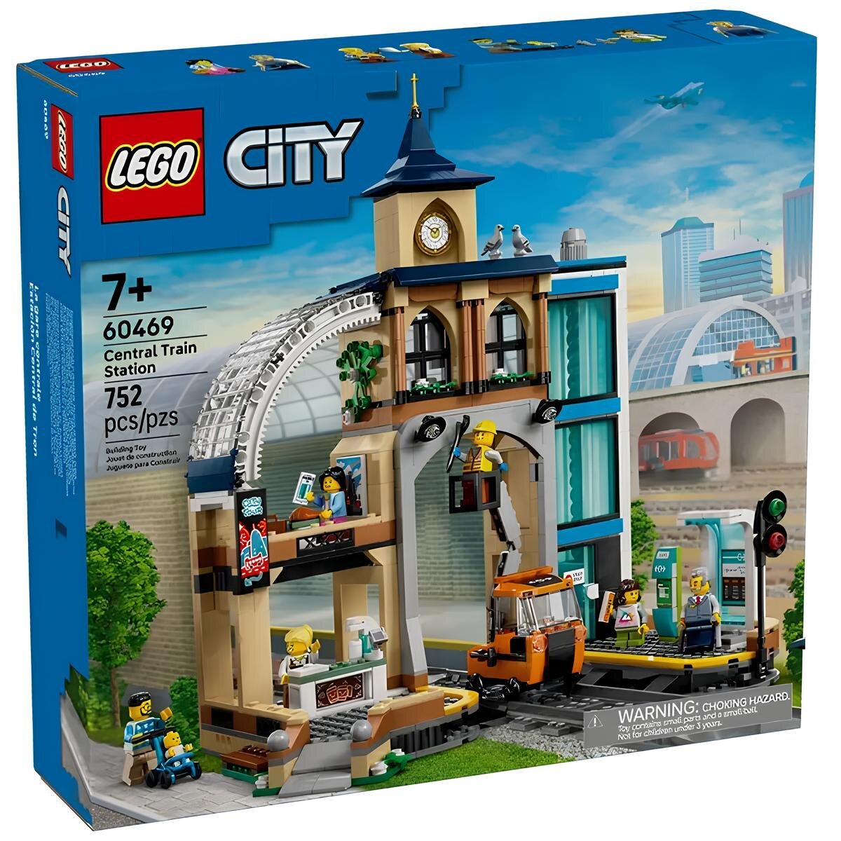 Конструктор LEGO City 60469 Центральный железнодорожный вокзал