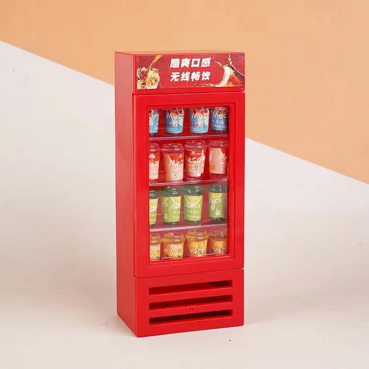 Детский мини-симулятор холодильник Кола-морозильник миниатюрный напиток дома игрушки холодильник украшения игрушки