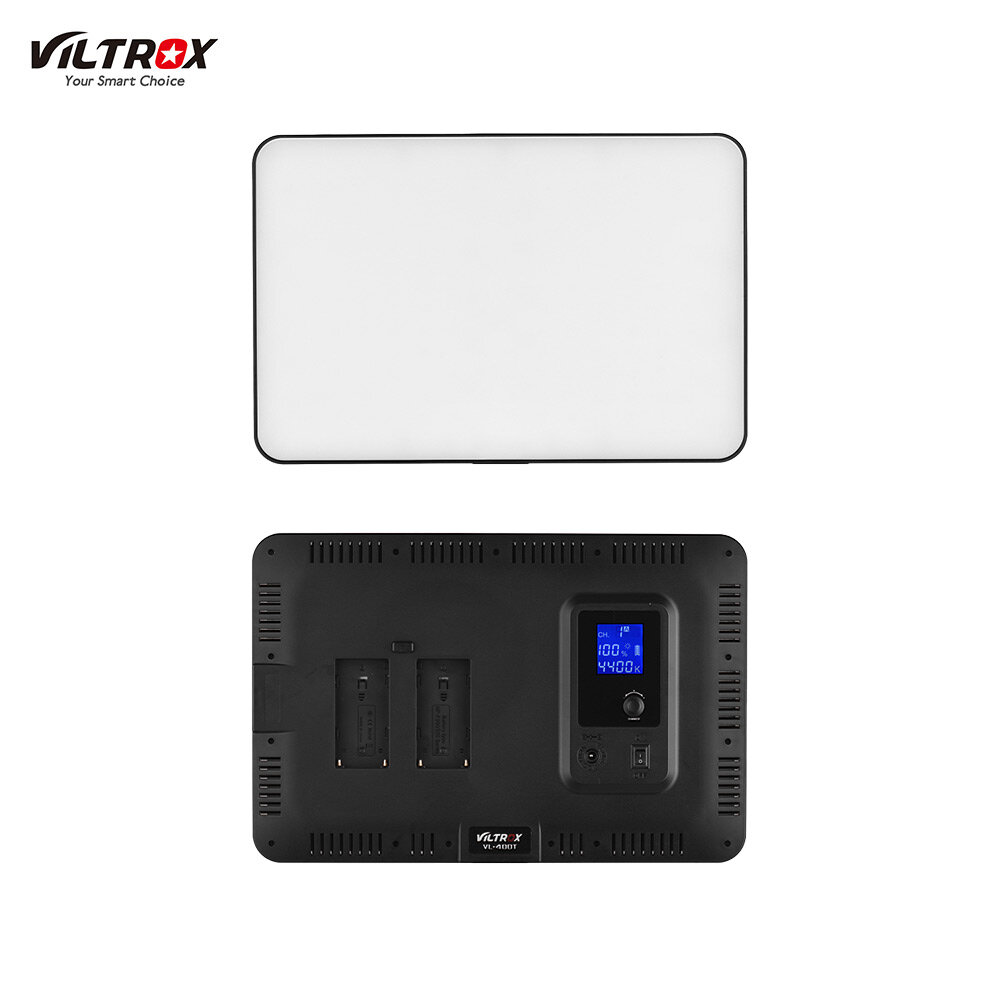 Viltrox VL-400T 40W 3200K-5600K Bi-Color Dimmable LED Video Light Photography Fill Light с Wireless Remote Controller 2900LM CRI95+ для Canon Nikon Sony Camera Camcorder Light Stand