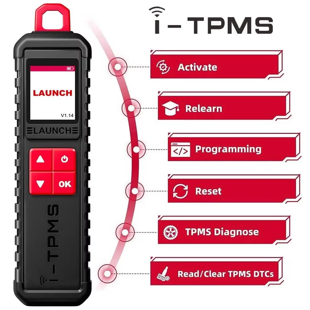 LAUNCH X431 I-TPMS TPMS Инструменты для диагностики давления в шинах I-TPMS