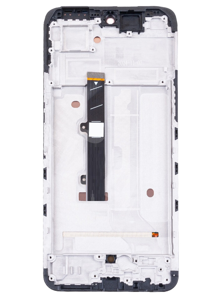 Дисплей для Tecno Spark 30 Pro (KL7) модуль с рамкой и тачскрином (черный) (HQ)