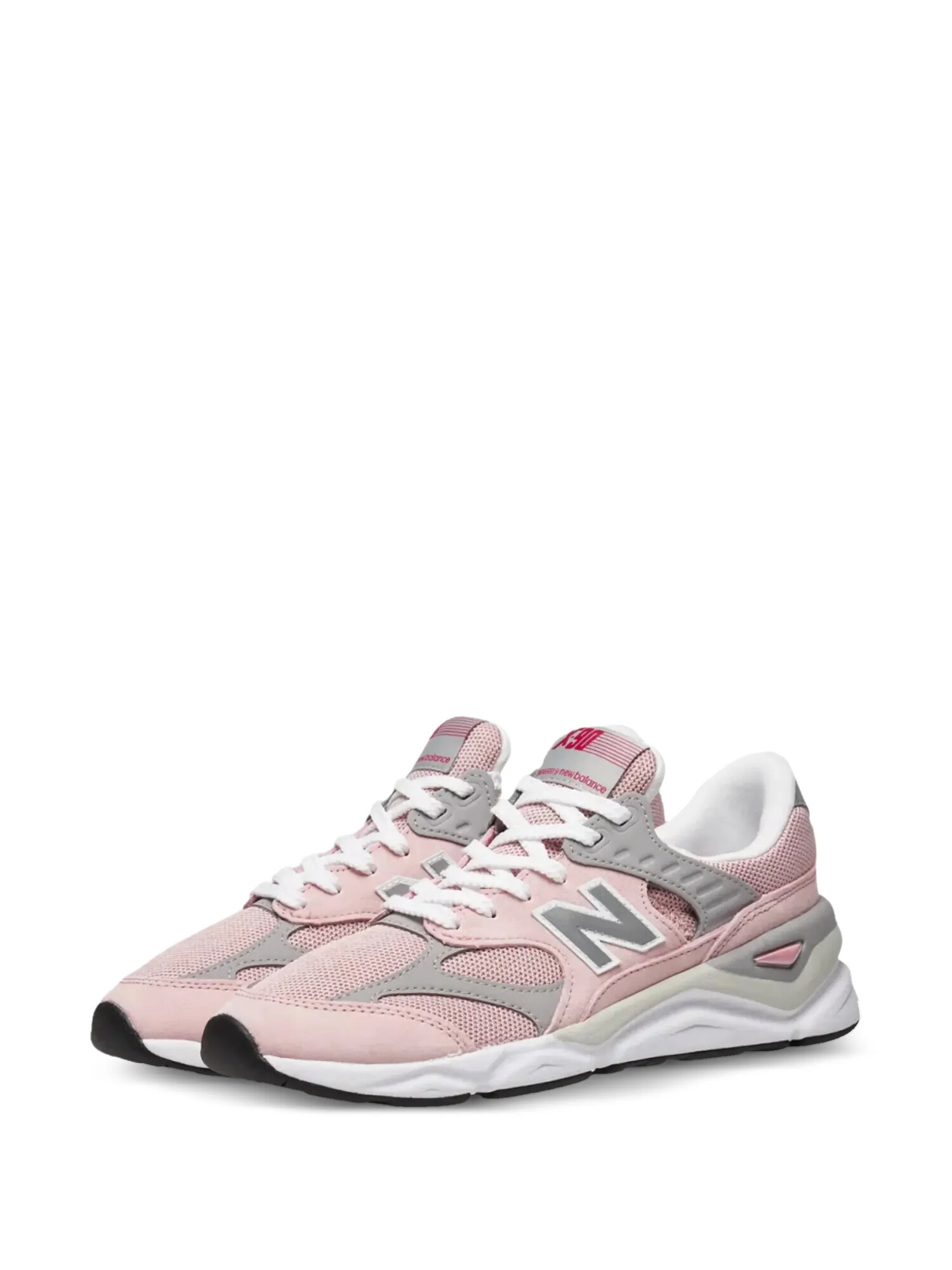 Кроссовки New Balance X-90, размер 9,5 US, розовый — фото 1