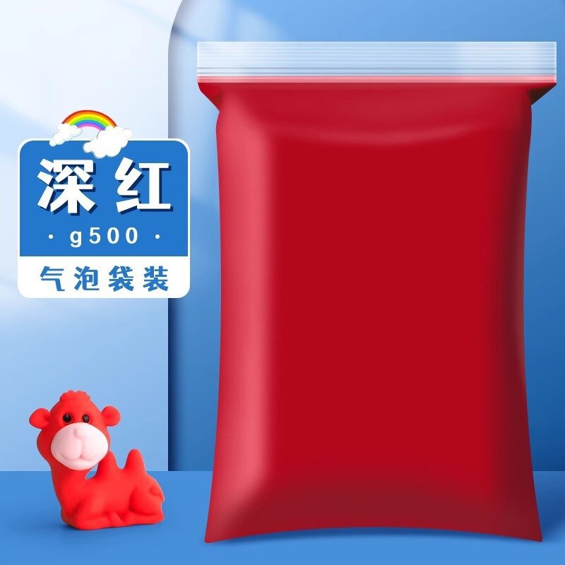 Ультралегкая глина для детей 36 цветов 500г резиновая глина игрушка для рукоделия в детском саду космическая глина ультралегкая бумажная глина