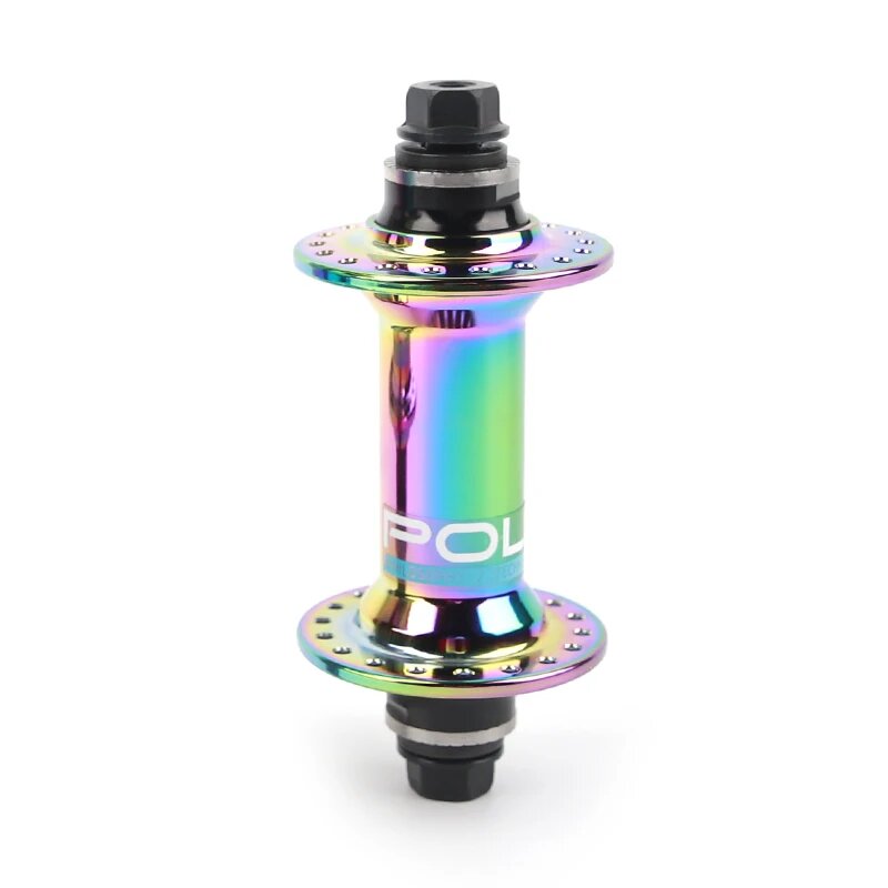 POLSO BH002 Втулки BMX 100x3/8 36 отверстий Oil slick front hub