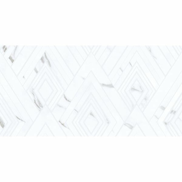 Azori Плитка CARRARA GEOMETRIA мат 31,5x63 9,5 мм арт. 00-00108696 (цена за 1.59 м2)