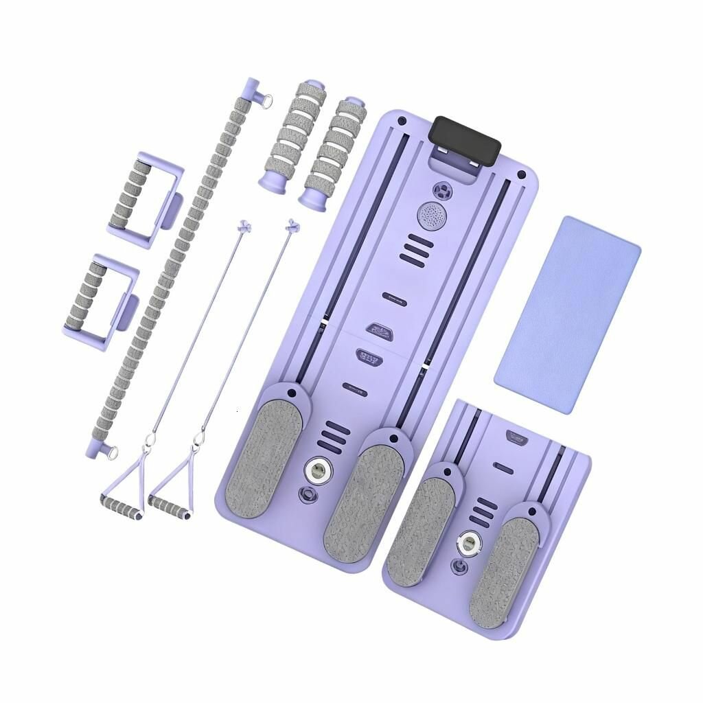 Многофункциональная пилатес-доска с гидравликой, Фиолетовый