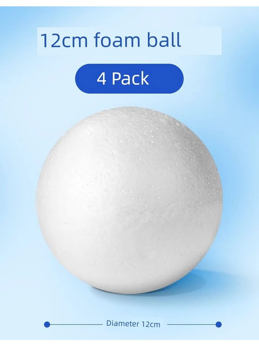 Набор для создания глобуса (12 см, 4 шт)