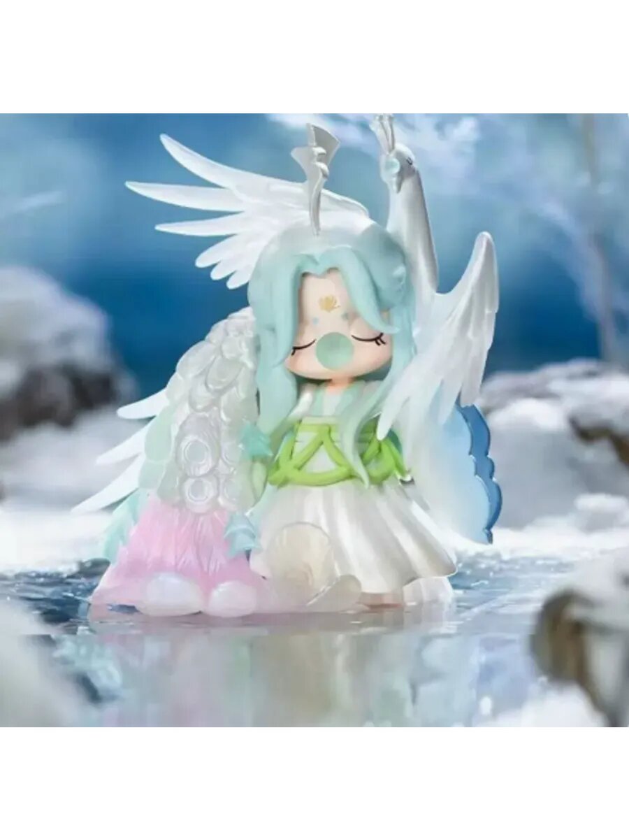 Фигурка Nanci (Белый павлин, коробка открыта)