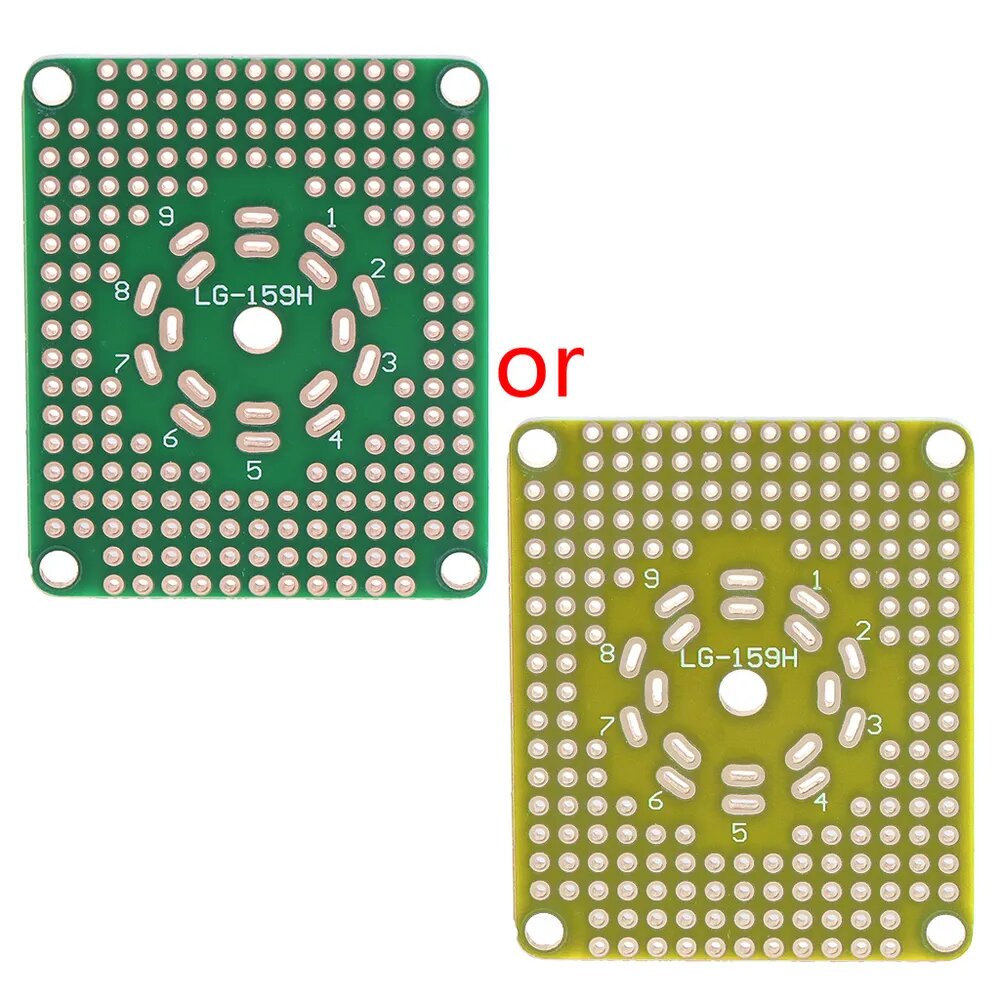 Универсальный прототип печатной платы для 7-контактного/9-контактного лампового усилителя Предусилителя наушников Valv