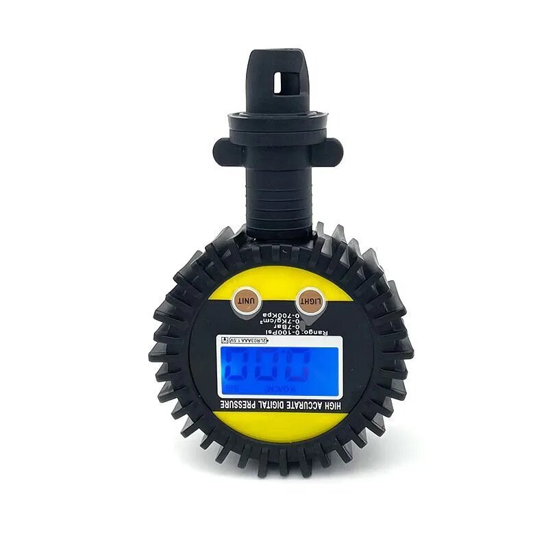 Манометр Для Лодки Пвх Проверочный Цифровой с Подсветкой PSI Bar KG/CM² KPA