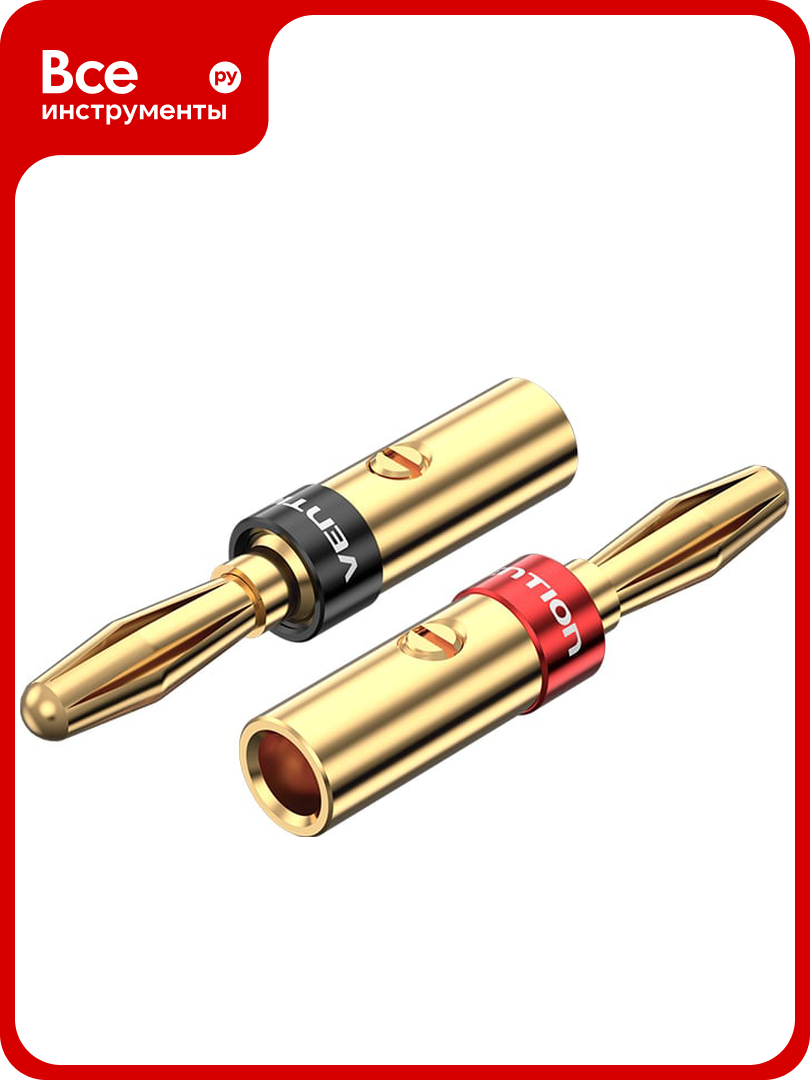 Акустический коннектор Banana VENTION (2 шт.) BFDJ0-2