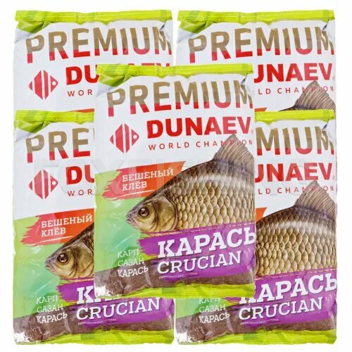 Прикормка Dunaev Premium Карась 5кг.