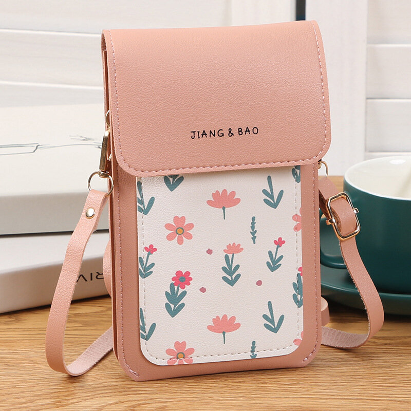 Сумка-мессенджер для телефона, с принтом, на одно плечо