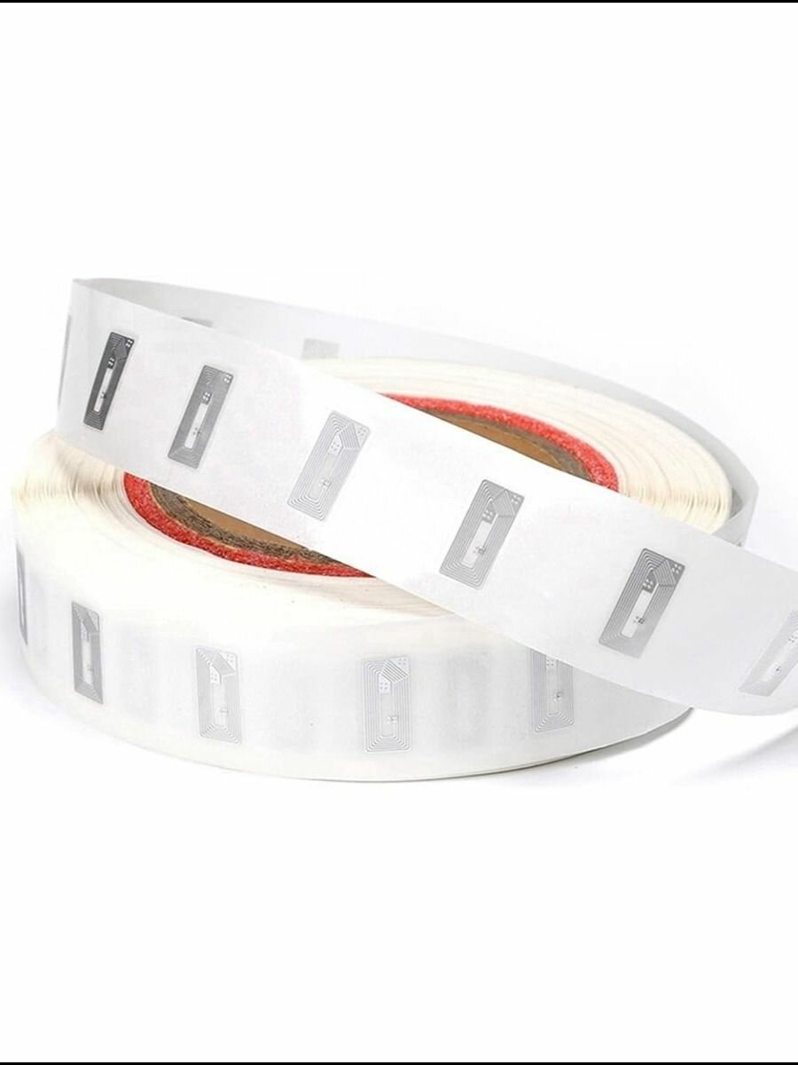 100 шт. NFC-меток, наклеек с чипом NTAG213, пустых наклеек, самоклеящихся этикеток, перезаписываемых RFID, 144 байта памяти