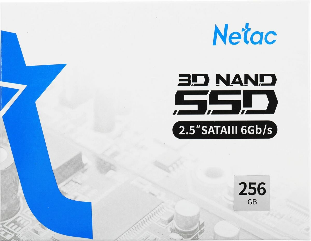 Netac 256 ГБ Внутренний SSD-диск (NT01N600S-256G-S3X)