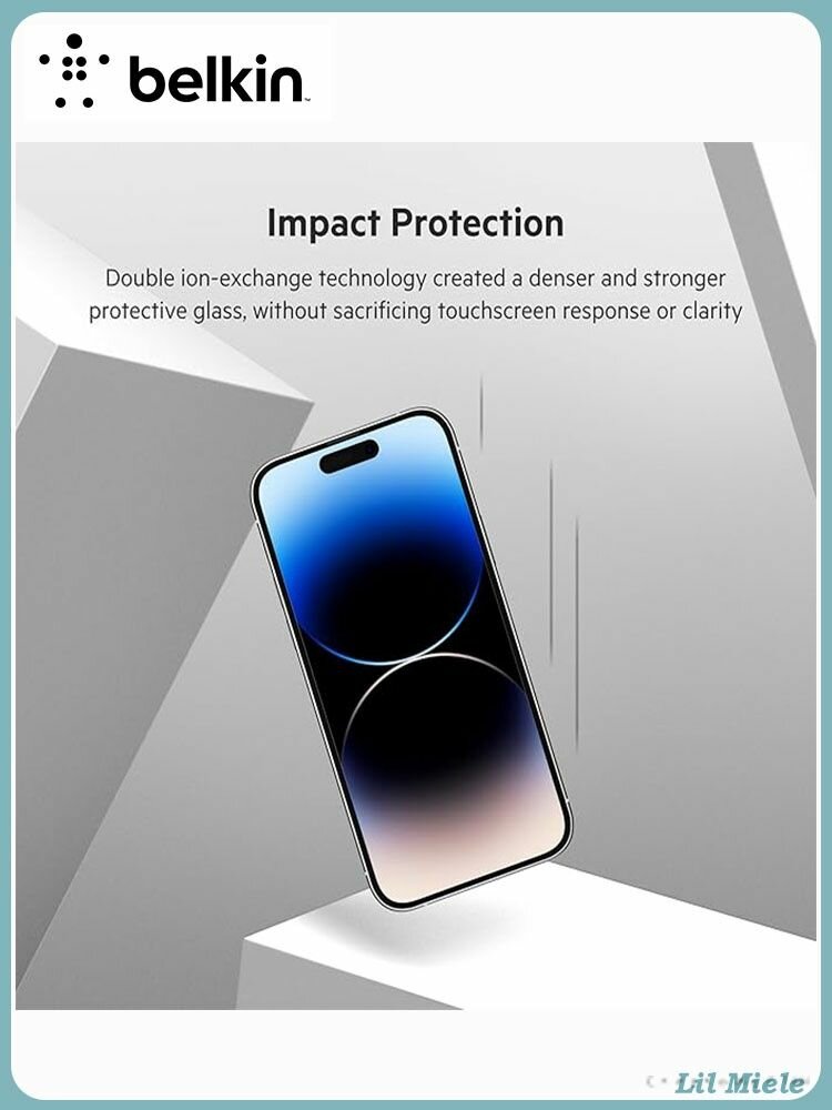 Belkin Screenforce TemperedGlass Treated Screen Protector для iPhone 16 Pro — фото 1