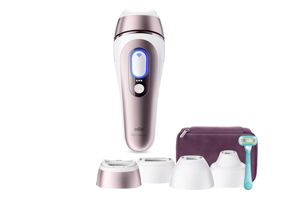 Фотоэпилятор для лица и тела Braun Skin i-expert Smart IPL Pro 7 PL7431