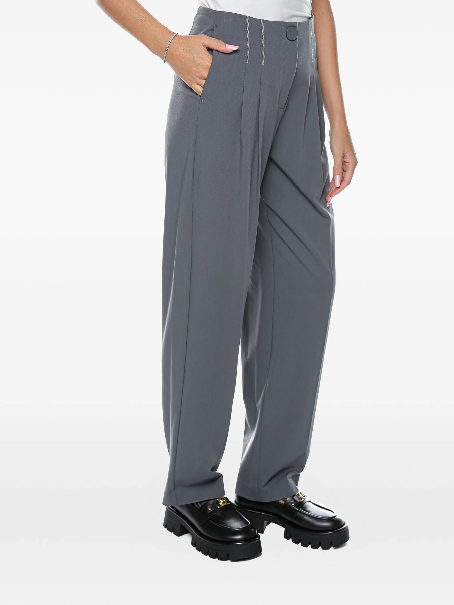 Брюки Armani Exchange, размер 6, серый