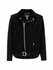 Куртка Y's Belted biker jacket, размер 50, black/black