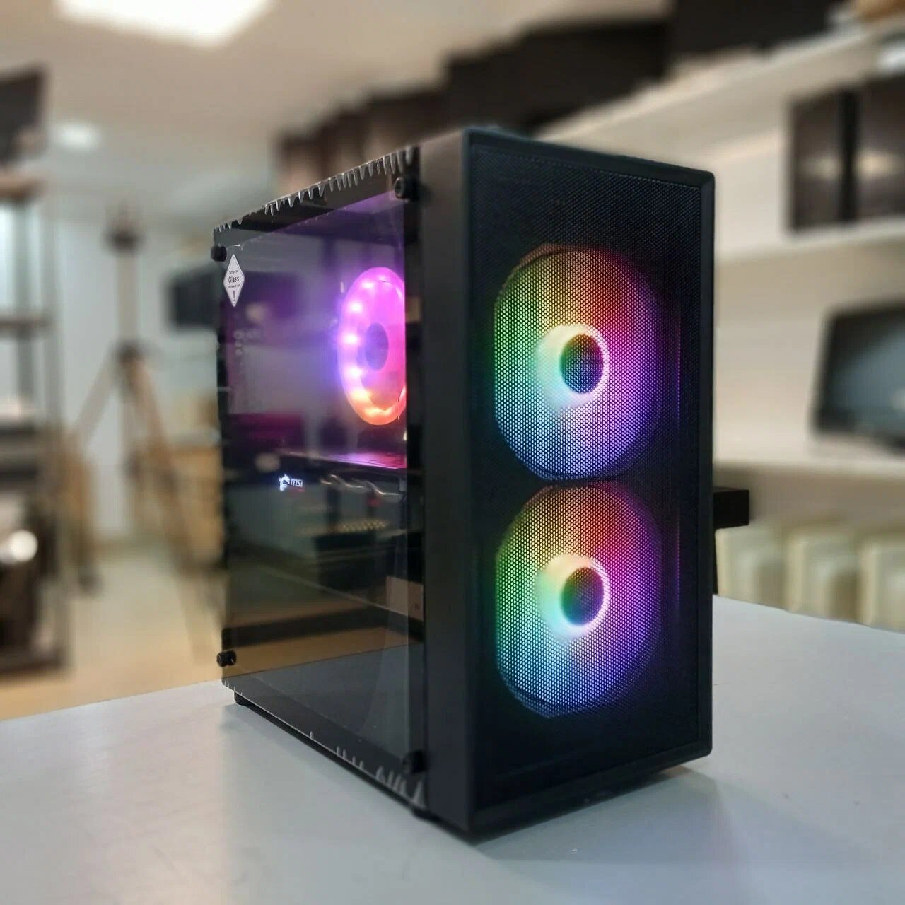Игровой компьютер Intel 10 ядер, 16 ГБ, GTX 1070 8 ГБ, SSD 120 ГБ, HDD 500 ГБ