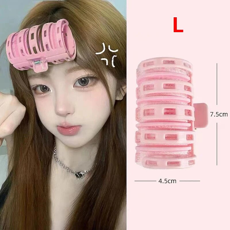 AQTOCNA Бигуди из пластика для создания волн pink L