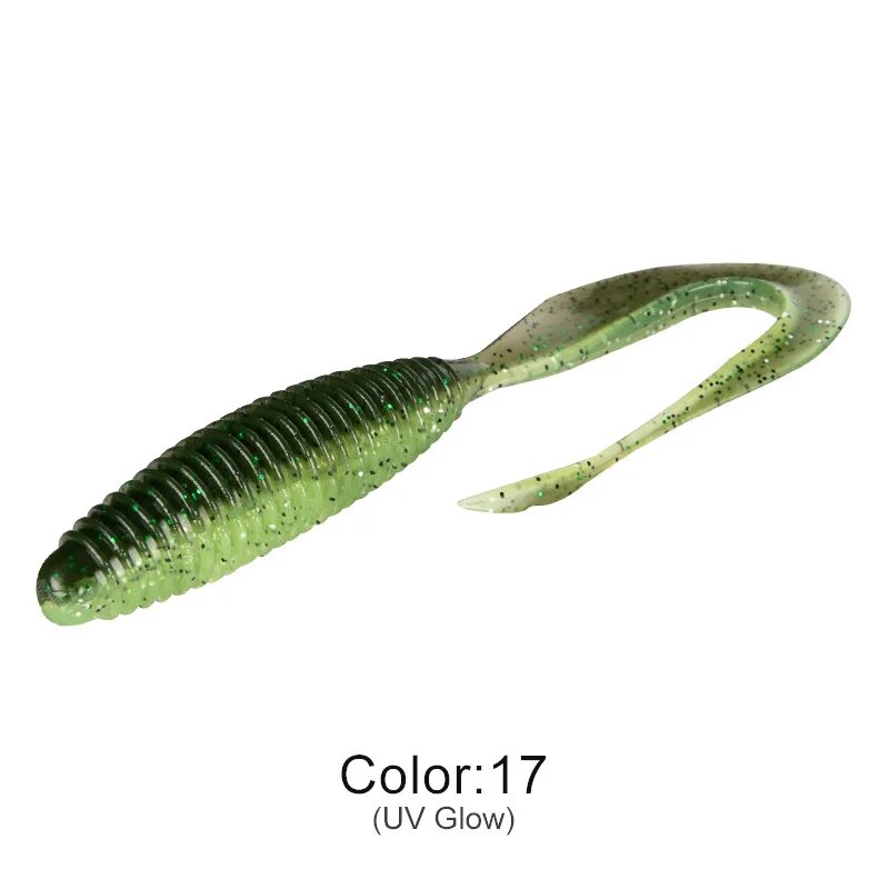 MSEASFREE искусственные силиконовые приманки Swimbait, 8 шт. 17 UV