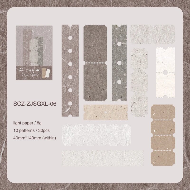Этикетки-штампы JIANWU для скрапбукинга SCZ-ZJSGXL-06