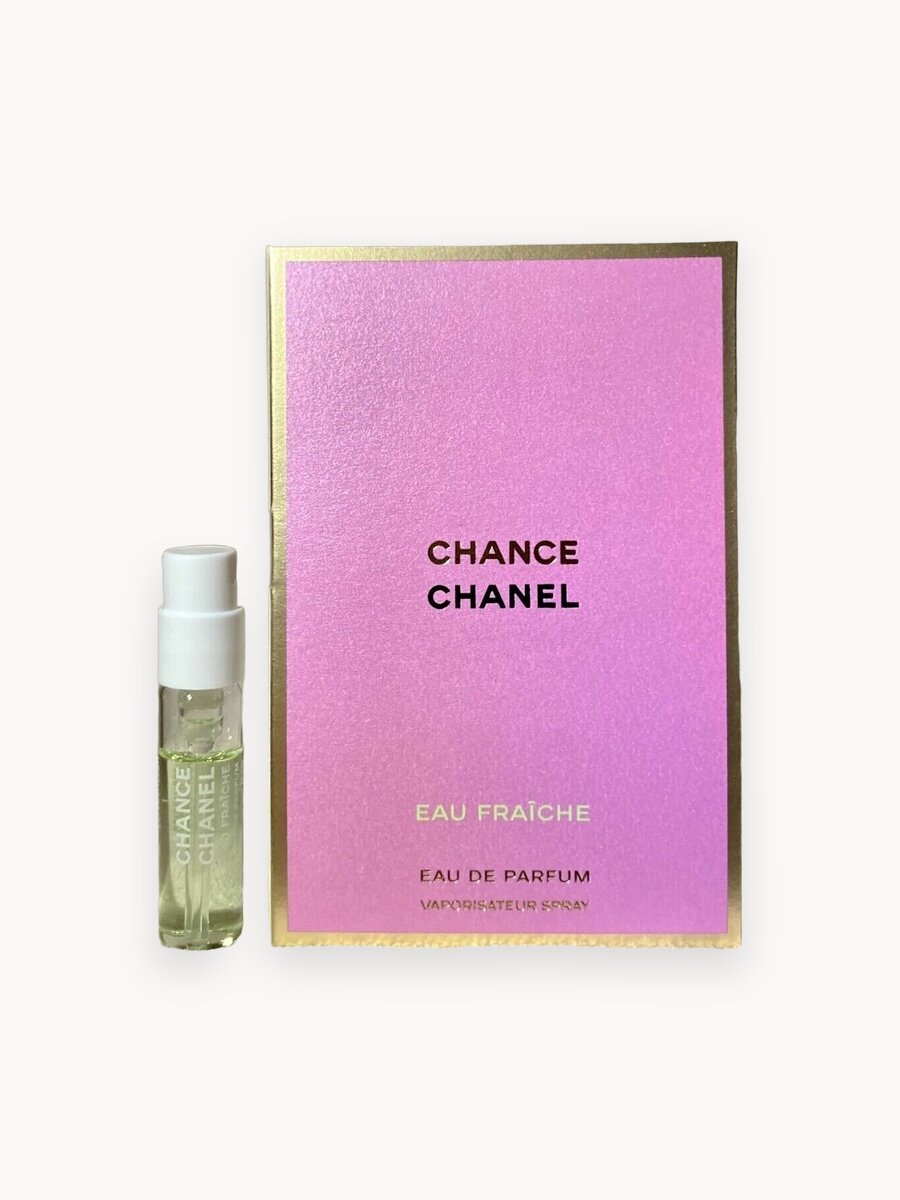Chanel Парфюмерная вода Chance Eau Fraiche, Eau De Parfum, цветочные ноты, 1.5 мл Sample