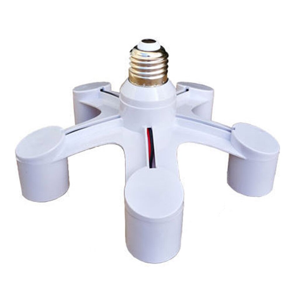 Разветвитель патрона для лампочки 2/3/4/5/6/7 в 1, переходник E26/E27, светодиодный преобразователь со стандартным основанием