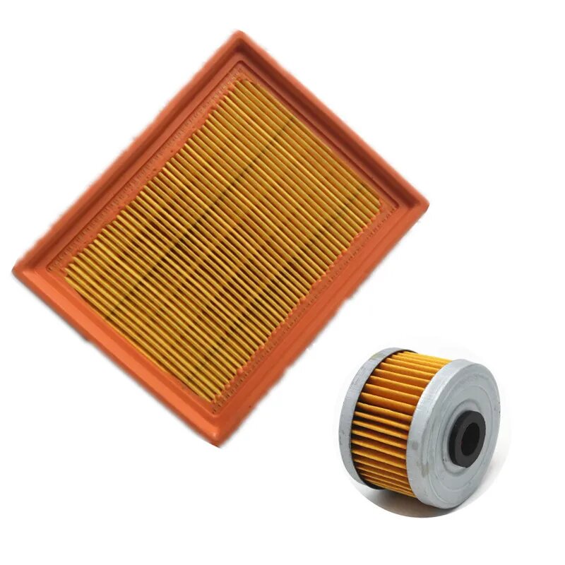 Масляный фильтр двигателя Очиститель воздушного топлива для CF250 250cc CF250-A 250SR 250NK CFMOTO мотоцикл CF MOTO Оранжевый, Full set