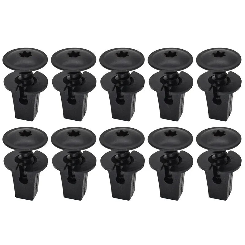 20/10 пар монтажных болтов для обшивки шасси крыла для Vw Torx, винтовой болт, арка бампера, брызговики, брызговики, крепление обшивки поддона 20pcs