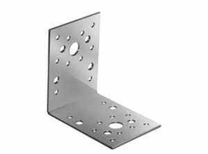 Уголок крепежный 50х50х35мм 2мм оцинкованный 5шт