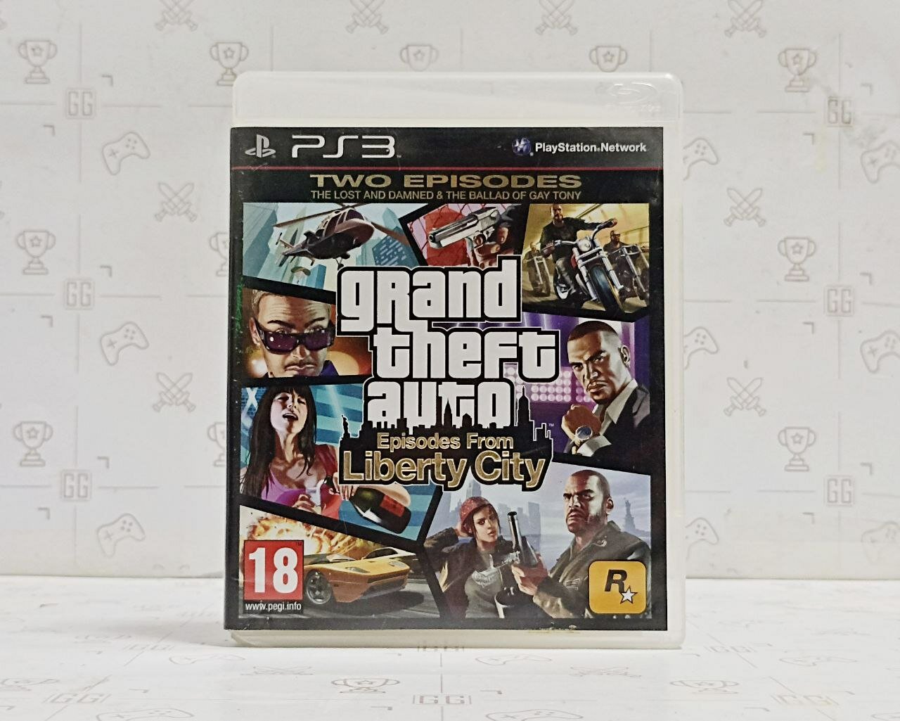 Уценка!!! Игра Grand Theft Auto 4 (IV) & Episodes From Liberty City (PS3)
