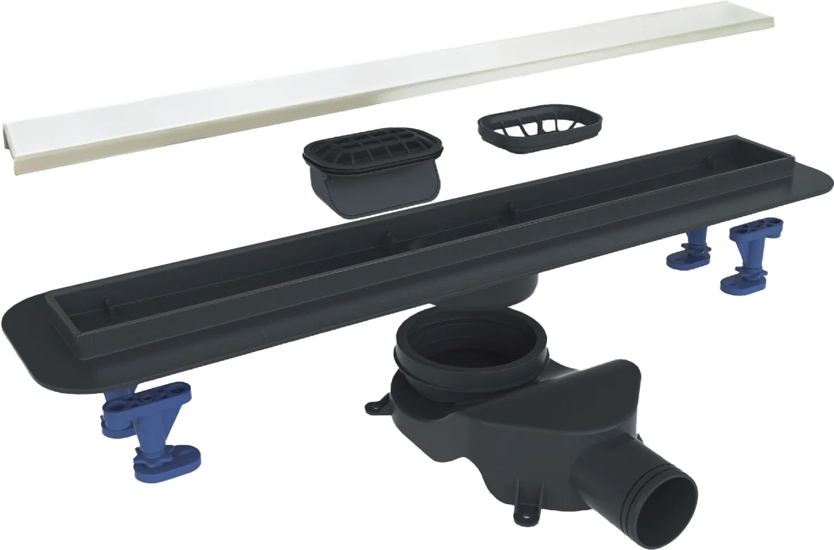 Душевой трап (лоток) BelBagno Luce BB-LD-LUCE-90-BIANCO 85 см, матовый белый