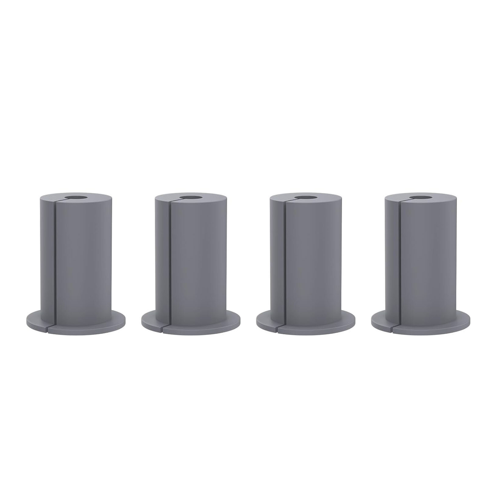 Шт. кабельных вводов Ethernet, резиновые кабельные вводы диаметром 1 дюйм для установки в стену, серые.